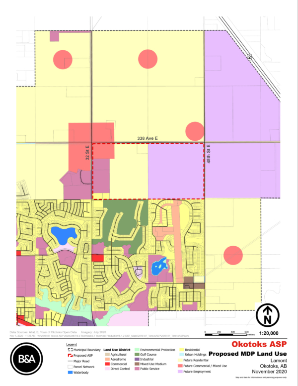 Land Use Concept – Trilogy Plains Area Structure Plan
